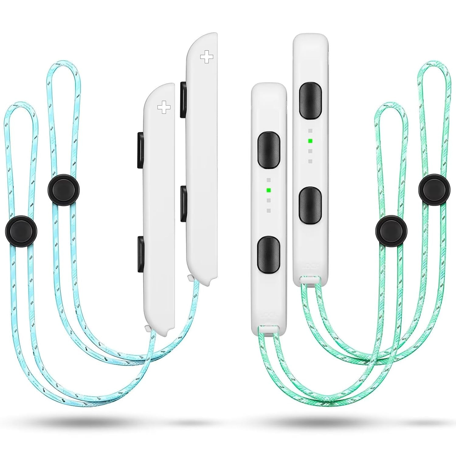 Microes Wrist Strap for Joycon 4 Pieces Switch Parts Accessories ...