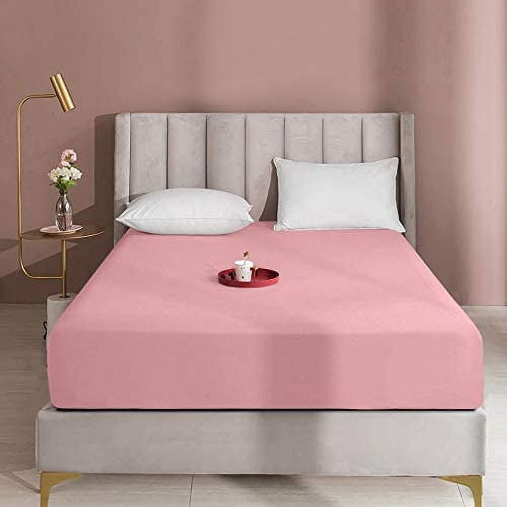 Microfiber 15 Inches Deep Pocket Fitted Bed Sheet Only 1800 Luxury microfiber-15-inches-deep-pocket-fitted-bed-sheet-only-1800-luxury