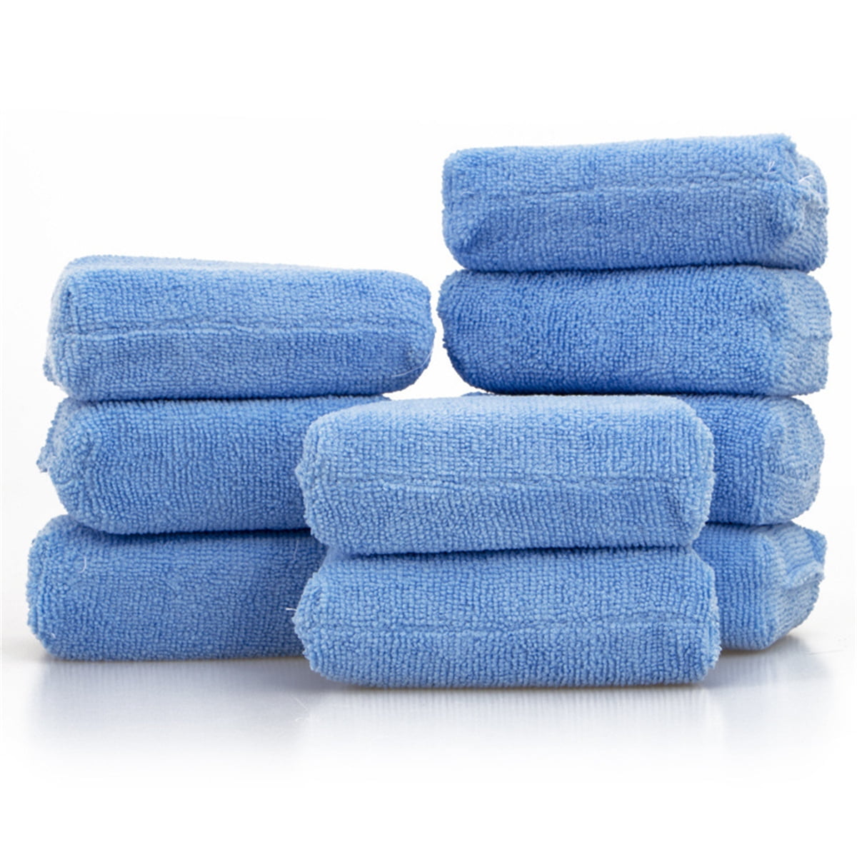 Microfiber Applicator Pads - 10 Pack,Premium Car Wash Cleaning Pads,Car ...