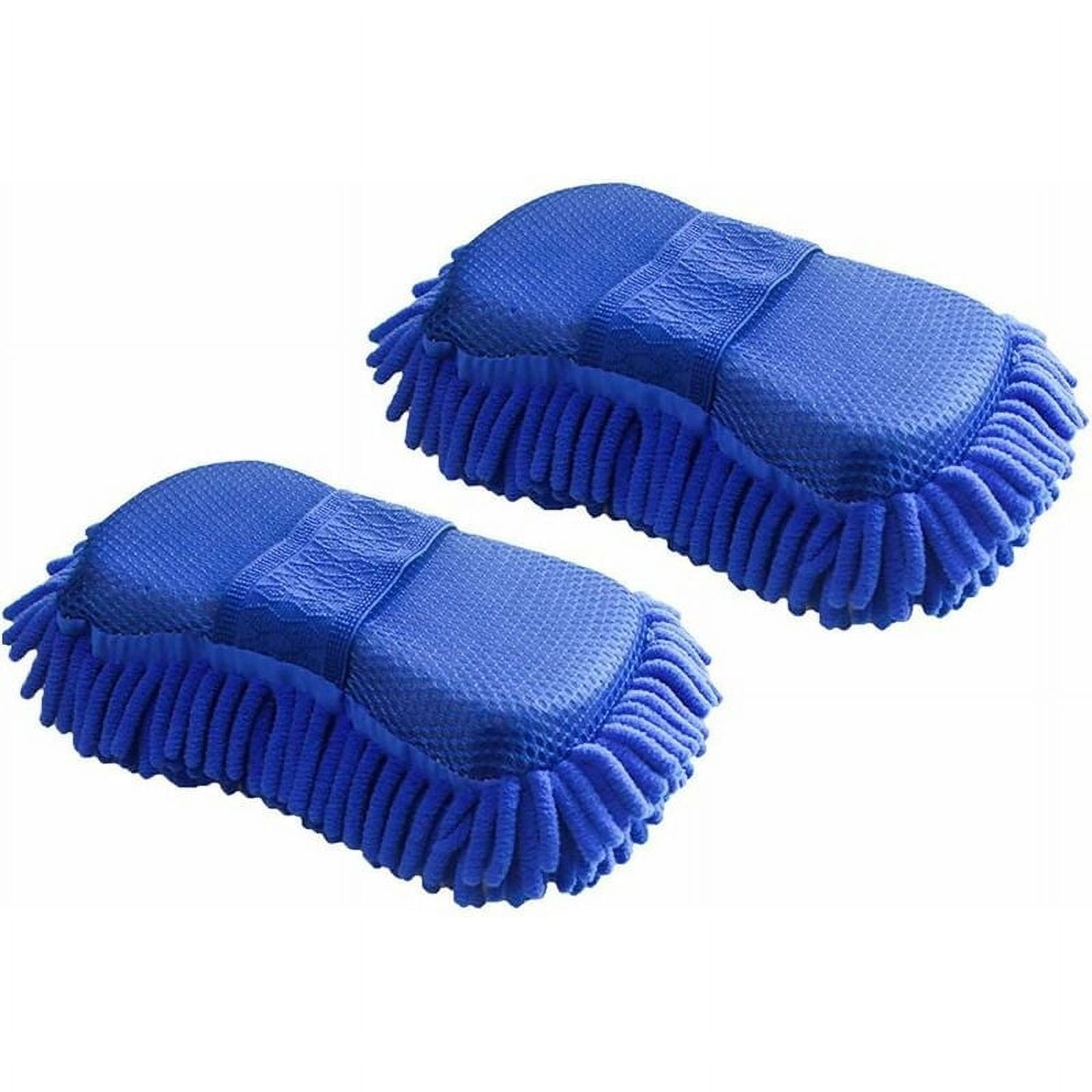 Microfiber Car Wash Mitt, Duster Washing Tools For Scratch & Lint Free ...