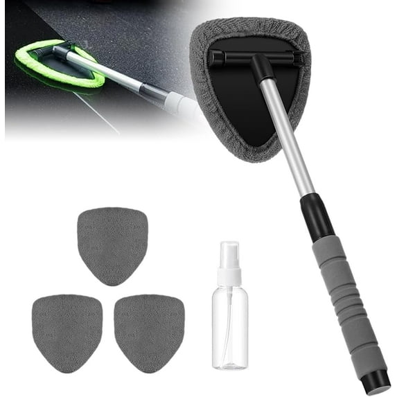 Microfiber Car Windshield Cleaner Tool,2025 Upgrade Car Window Cleaner ...