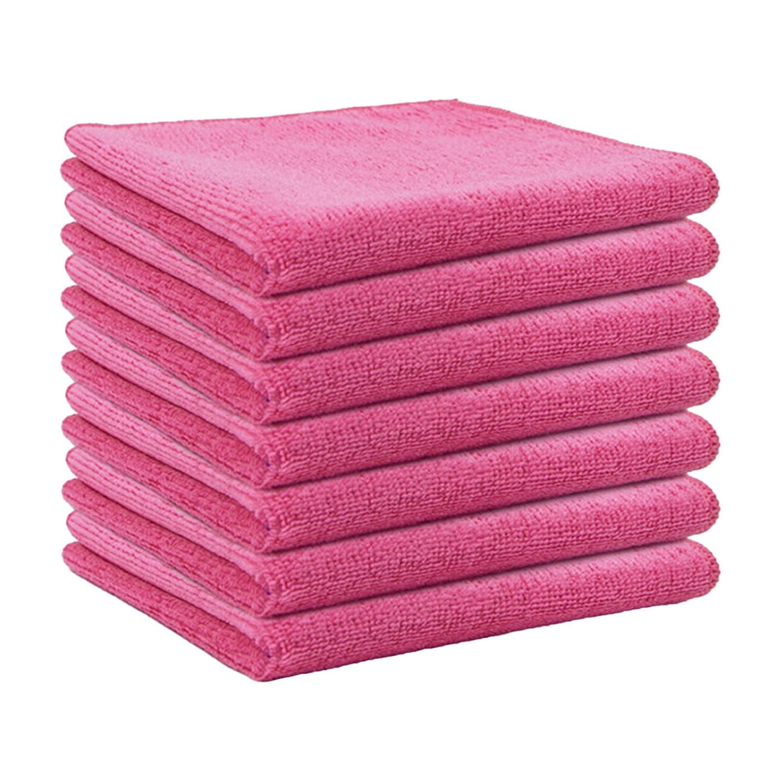 Microfiber Cleaning Cloth 9.85"x9.85", Ultra Soft Absorbent Microfiber ...