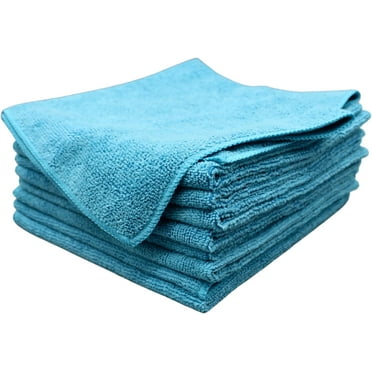 AIDEA Microfiber Cleaning Cloths-50PK, Softer Highly Absorbent, Lint ...