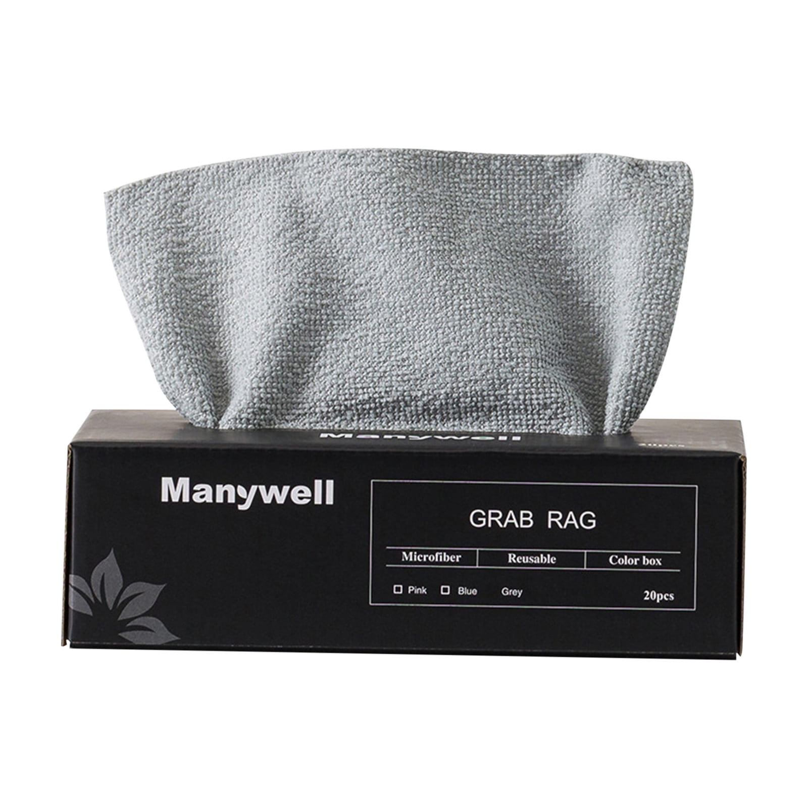 Microfiber Cleaning Cloth, Bulk Microfiber Towel for Home in a Box ...