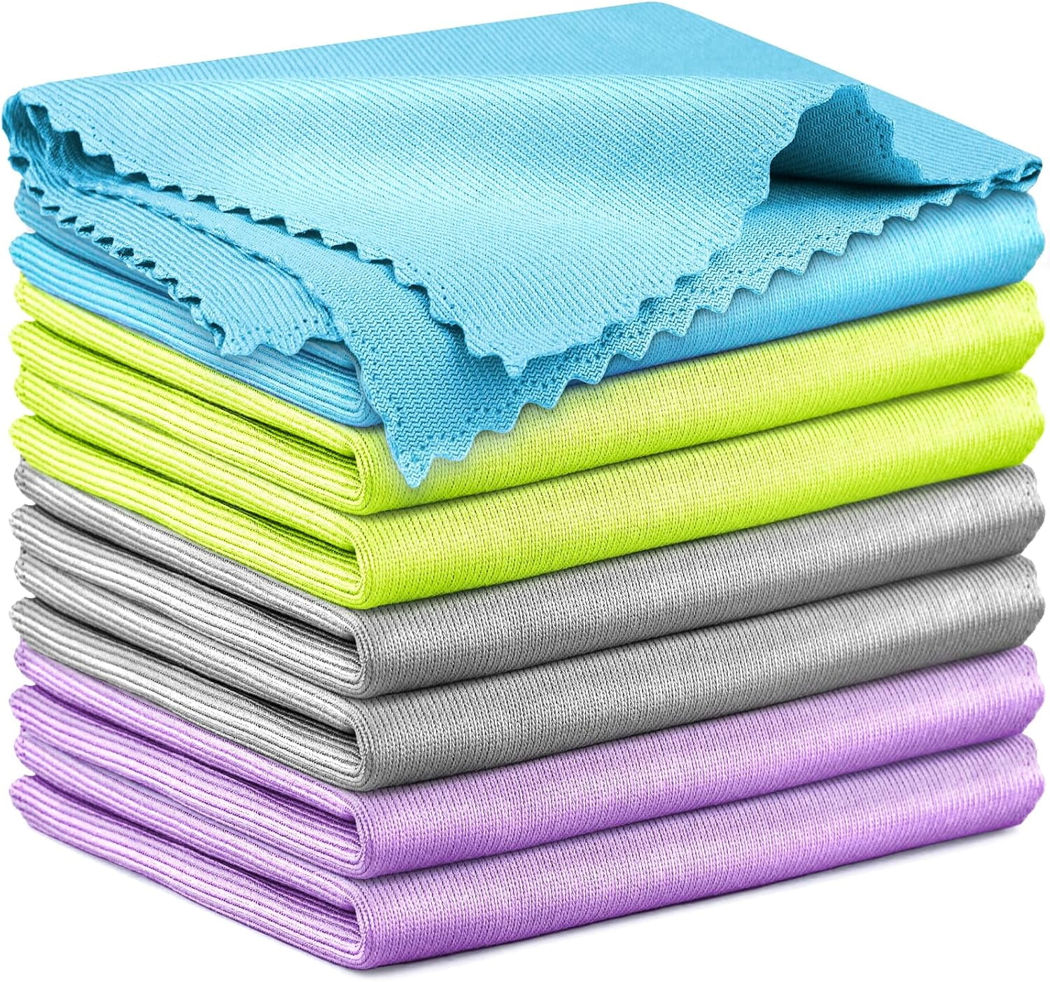 Microfiber Cleaning Cloth Glass Window Stainless Steel Mirror ...