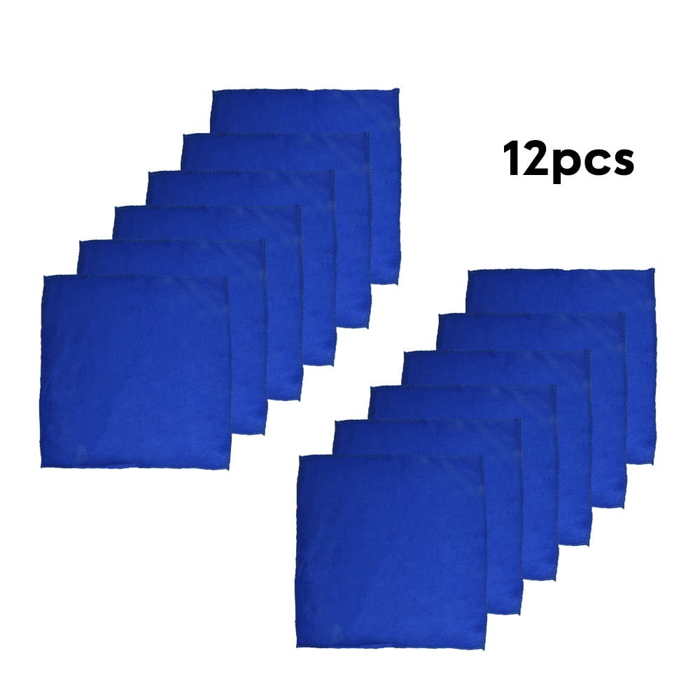 Microfiber Cleaning Cloth No-Scratch Rag Car Polishing Detailing Towel ...