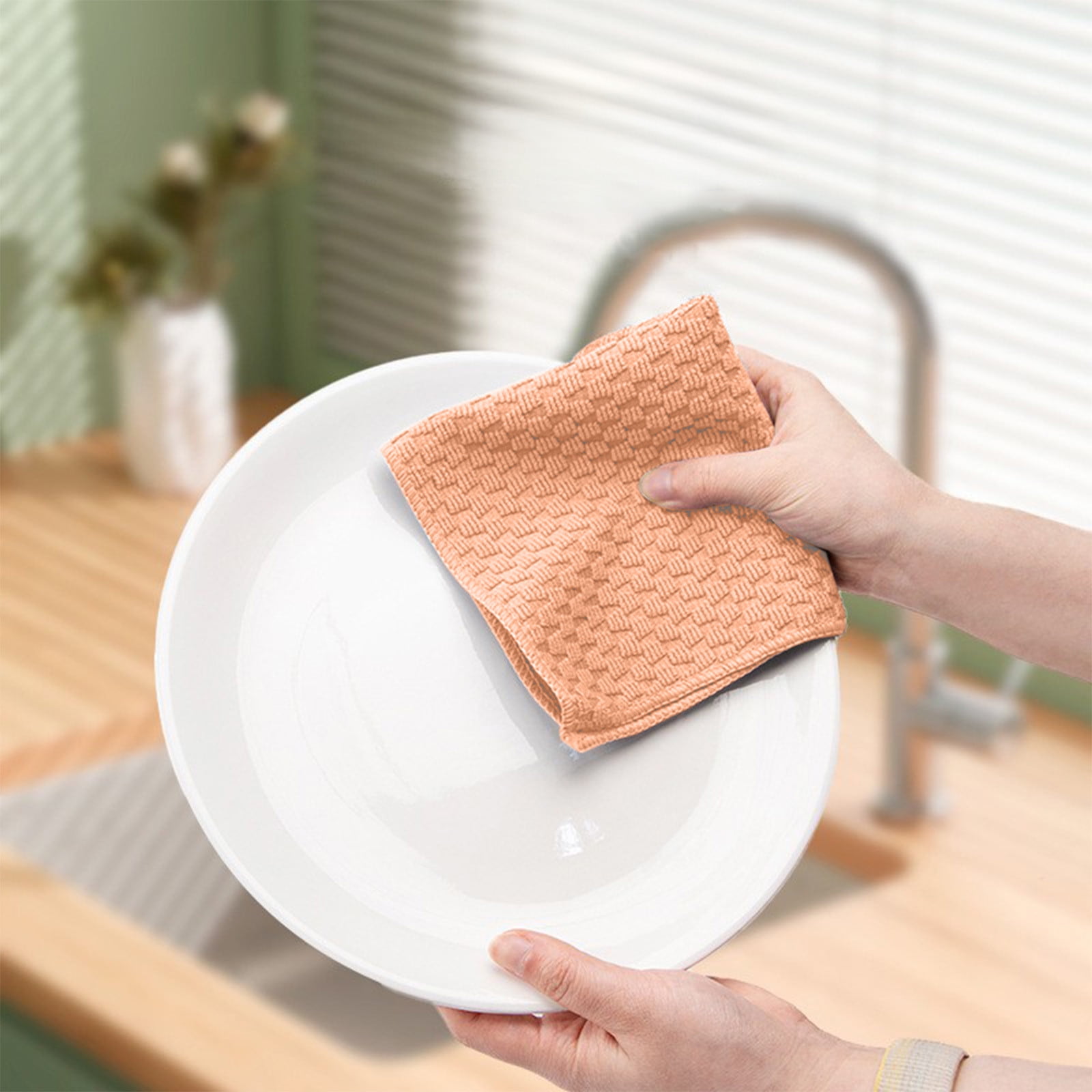 Microfiber Cleaning Cloth,Reusable Cleaning Wipes,Multifunctional ...