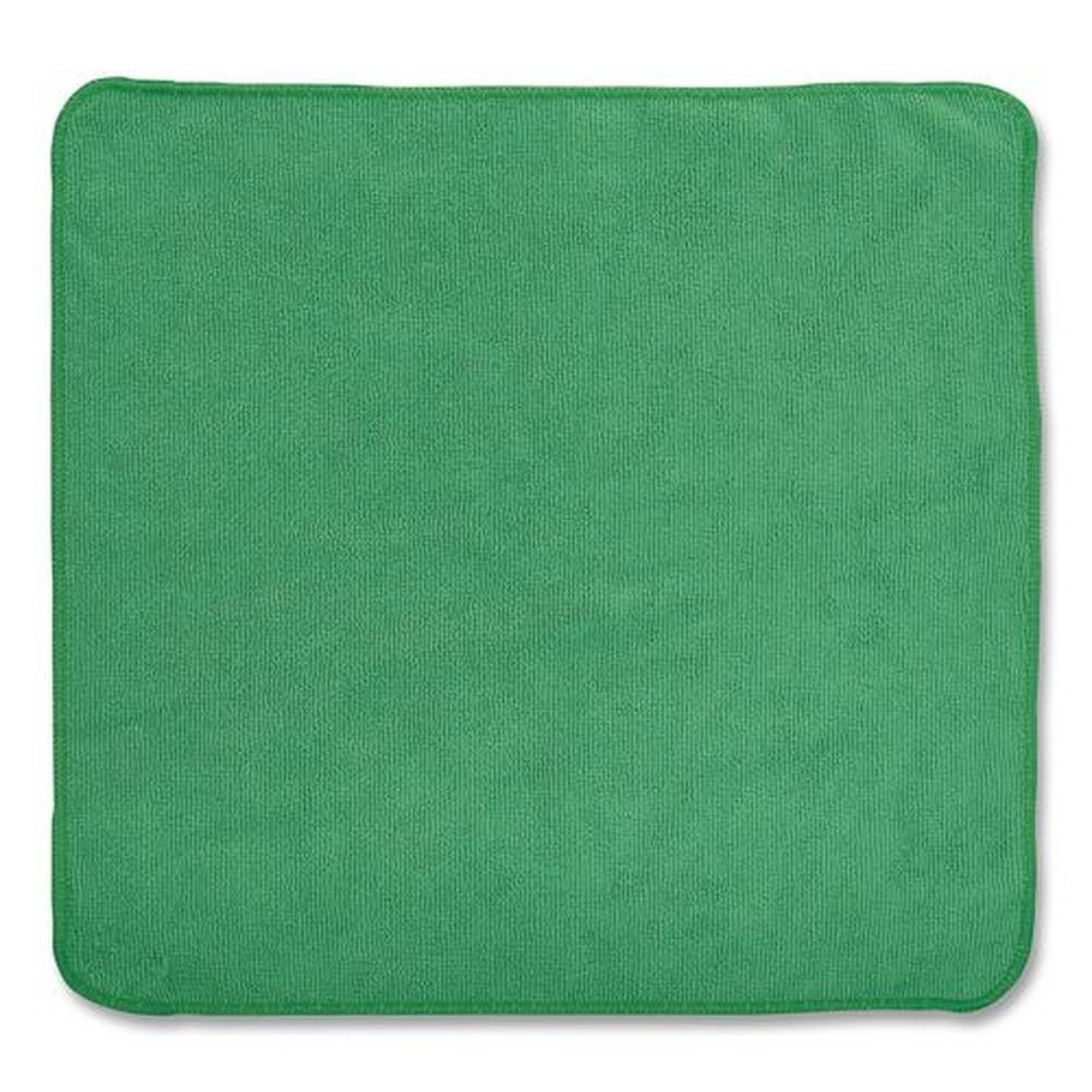 Rubbermaid Commercial Microfiber Cleaning Cloths 12 x 12 Green 24/Pack ...