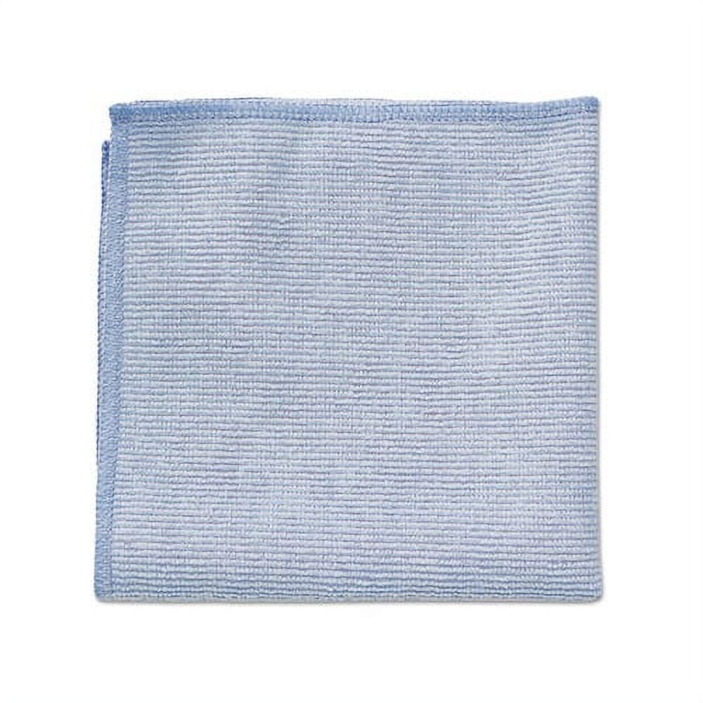 Microfiber Cleaning Cloths 12 x 12, Blue, 24/Pack - Walmart.com