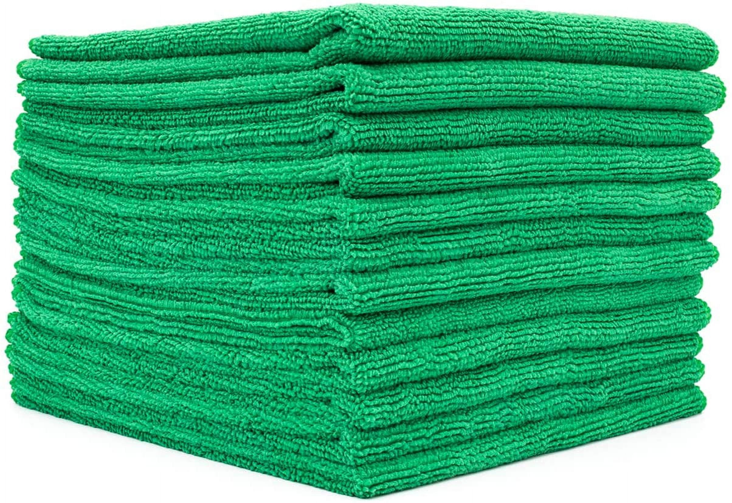 Microfiber Cleaning Towels with Over 200,000 Fibers Per Square Inch ...