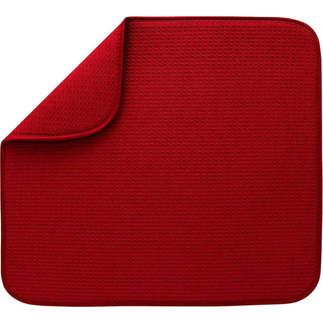 Microfiber Dish Drying Mat Super Absorbent, Reversible Dish Drying Mat ...
