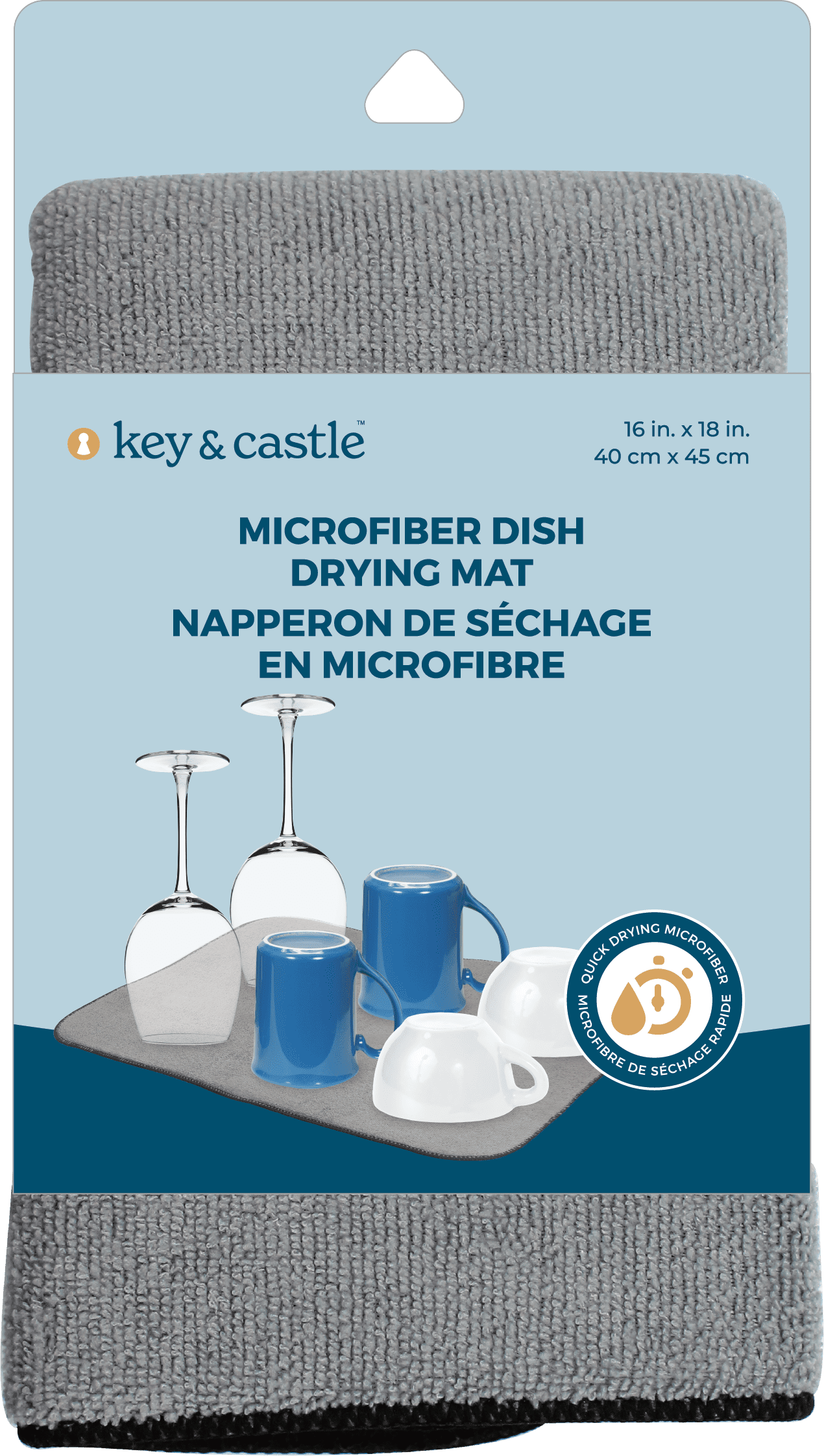 Microfiber Dish Drying Mat - Walmart.com