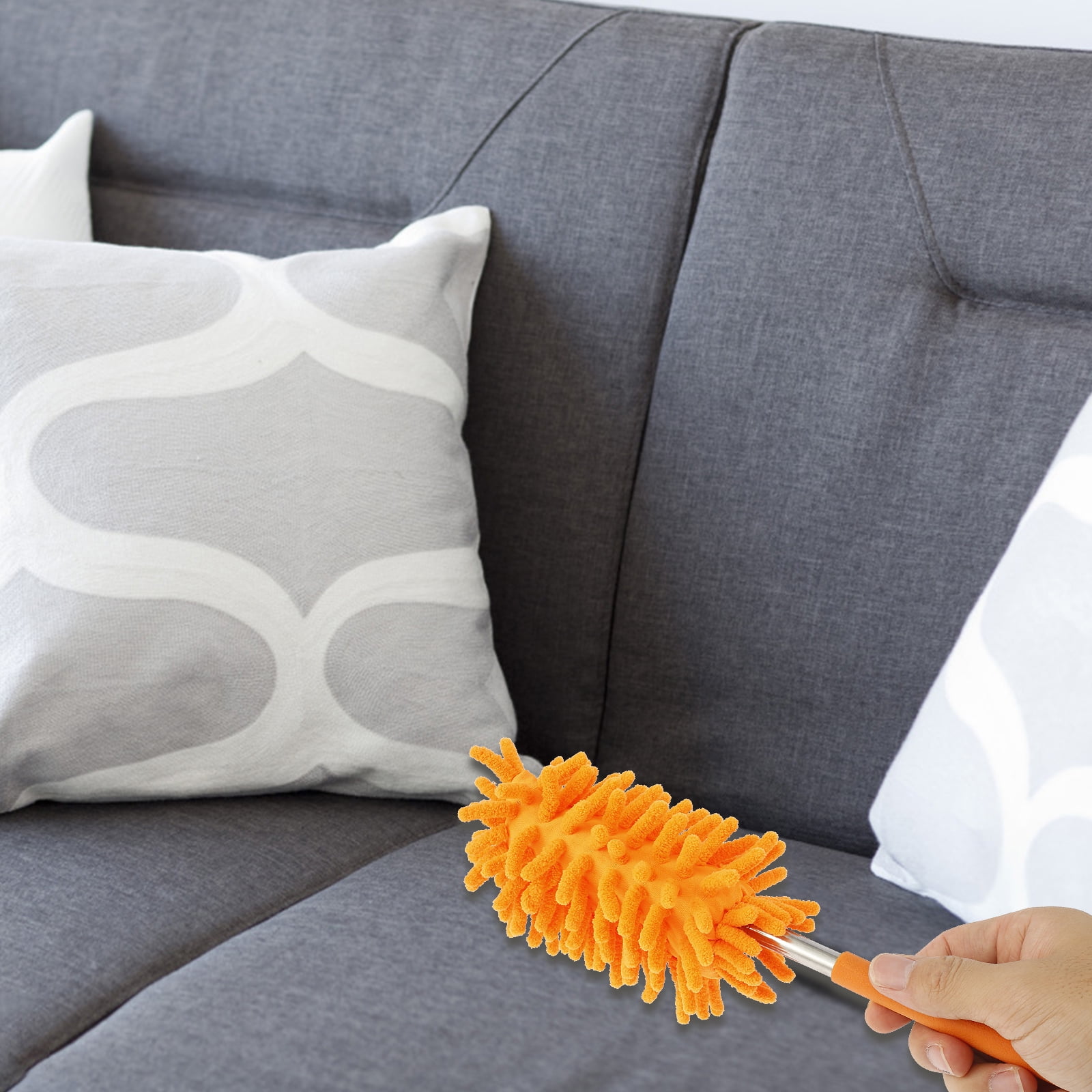 Microfiber Duster 11 inch to 30 inch Extendable Hand Duster Washable ...