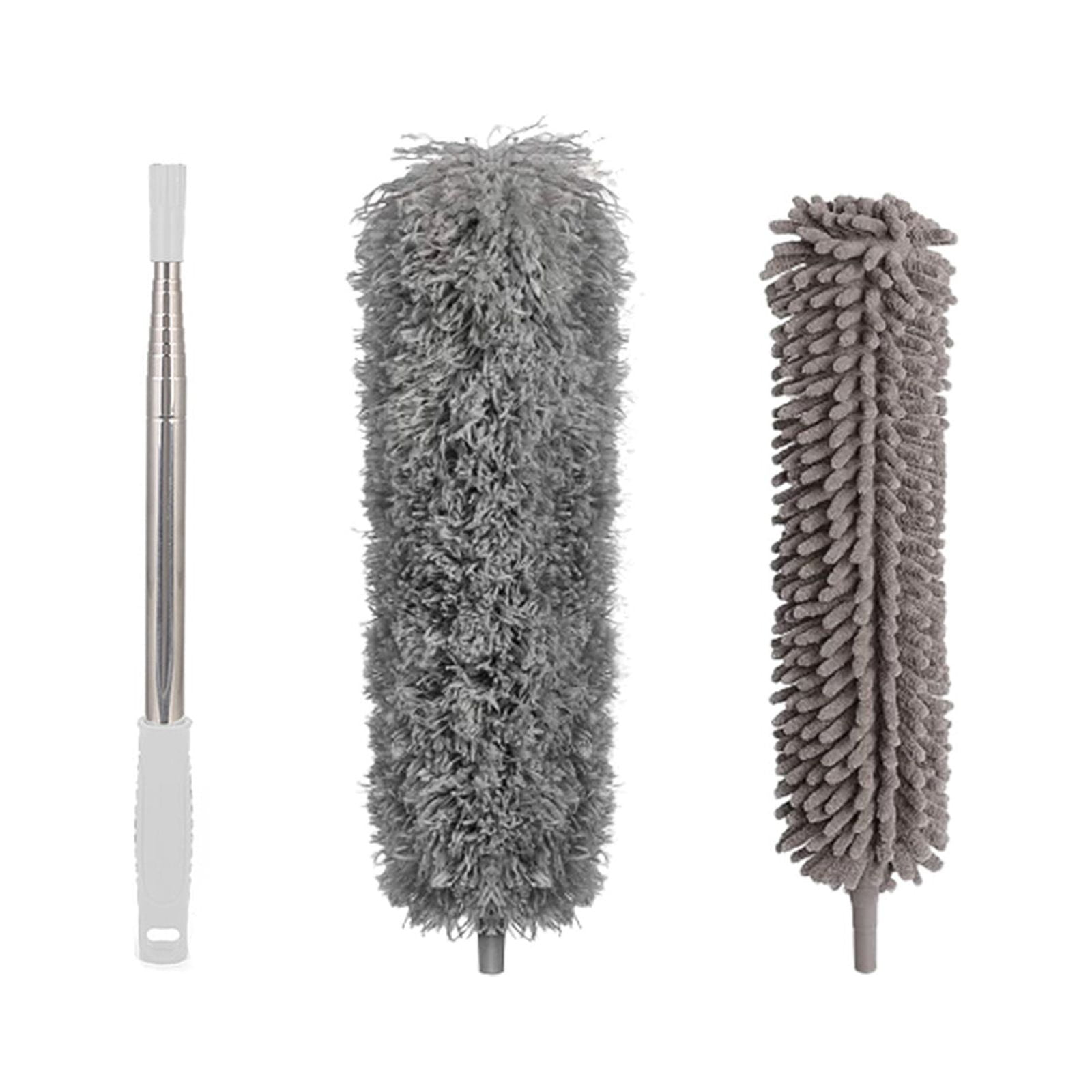 Microfiber Duster With Extension Pole, 2 In 1 Extendable Duster ...