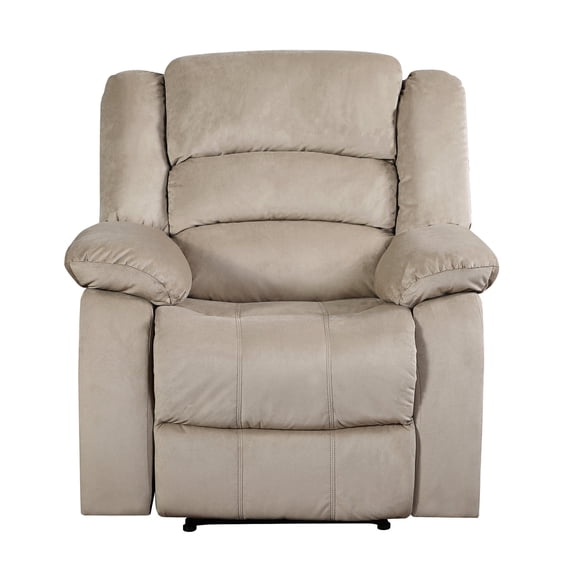 Microfiber Fabric - Reclining Function with Lumbar Support - Living ...
