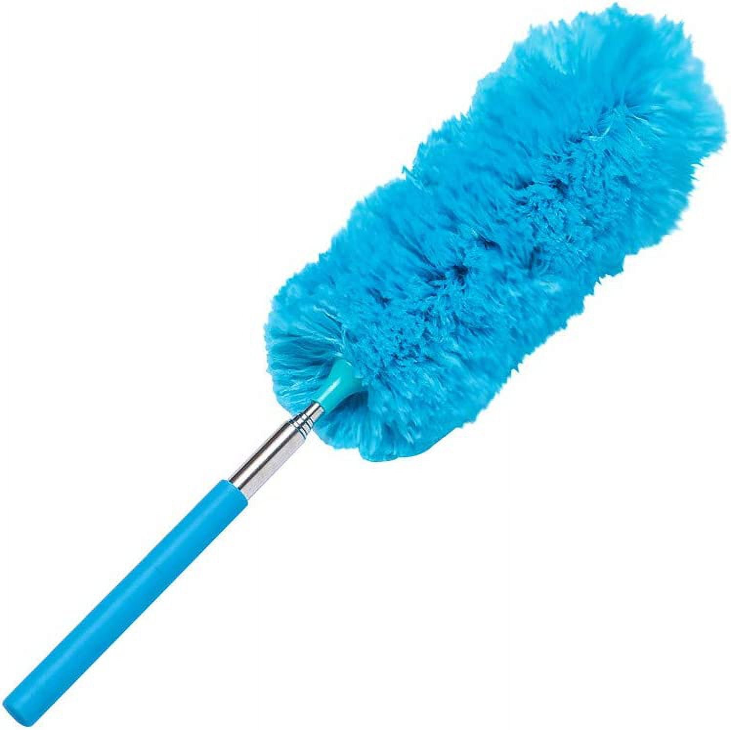 Microfiber Feather Duster with Extendable Pole, Extendable Telescopic ...