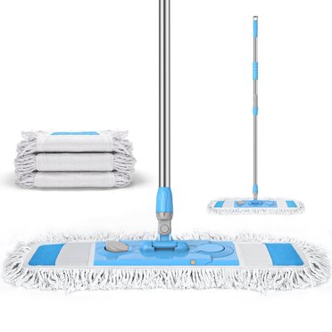 O-Cedar Dual-Action Microfiber Dust Mop, 360-Degree Swivel, Extendable ...