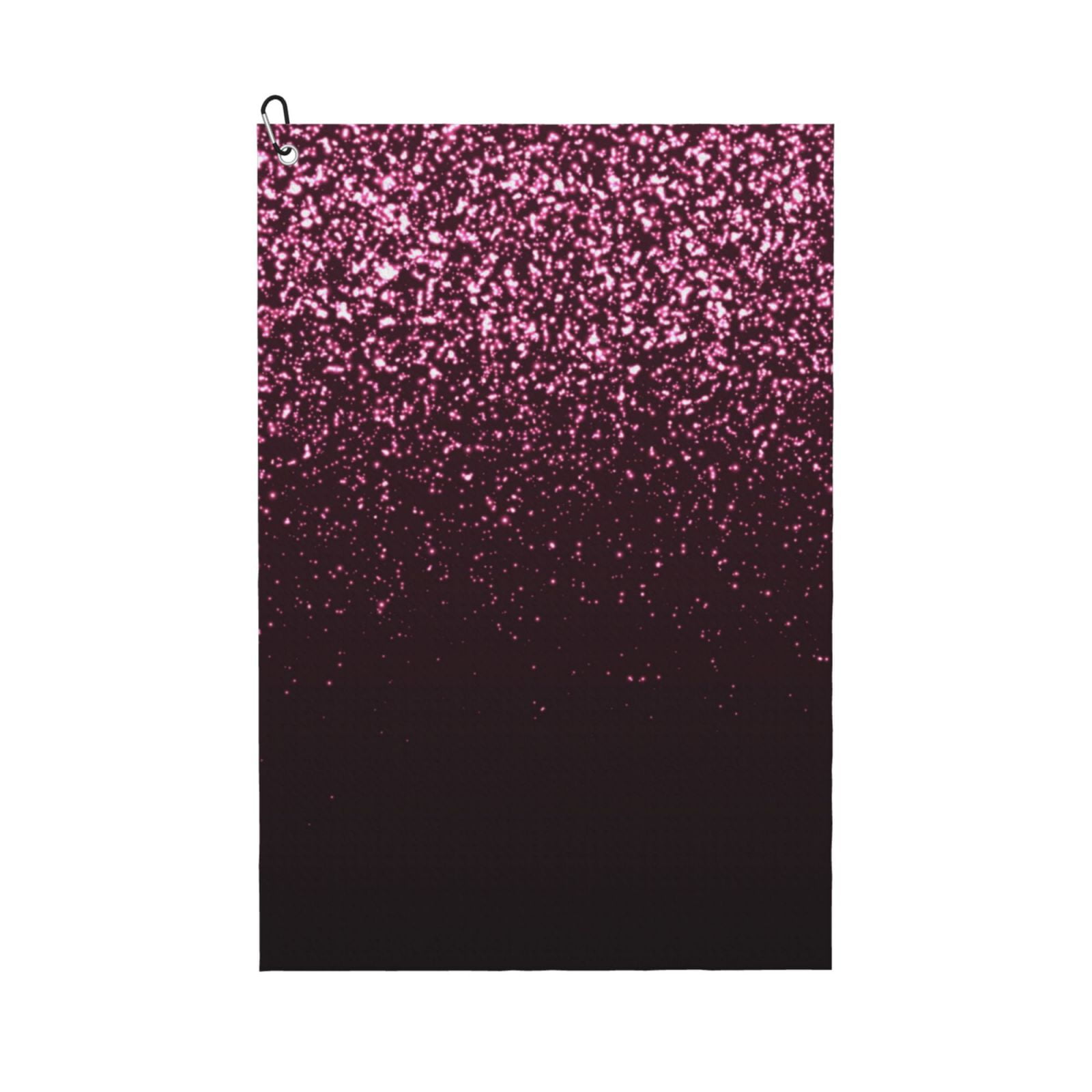 Microfiber Golf Towel, Pink Glitter Sparkles A Golf Towels for Golf ...
