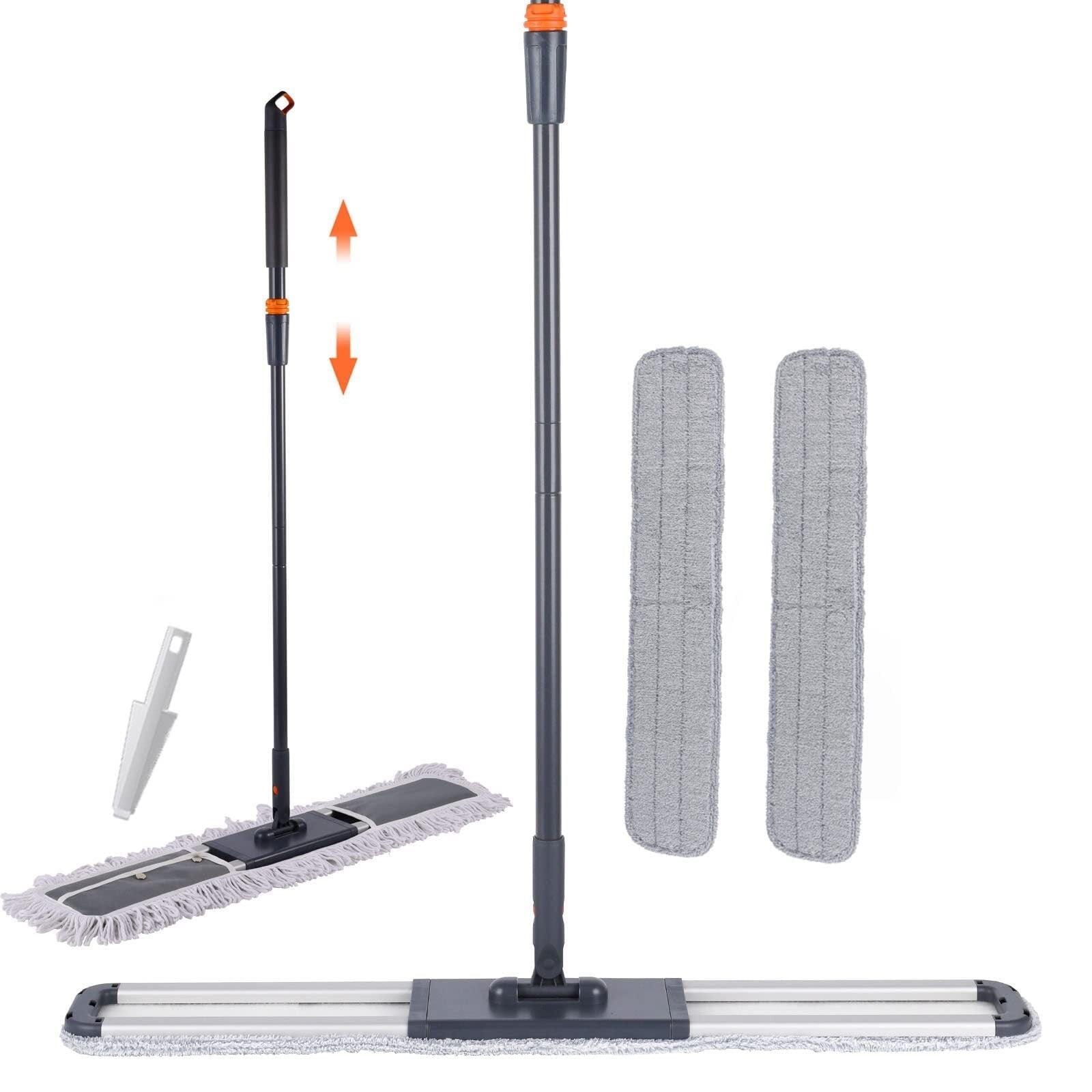 Microfiber Mop 32 inch Flat mop Commercial Mop Large Wide mop for ...