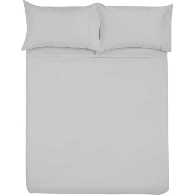 Microfiber Rv Sheet Sets Aif4 48x75 3 4 Full Bunk Light Grey Solid
