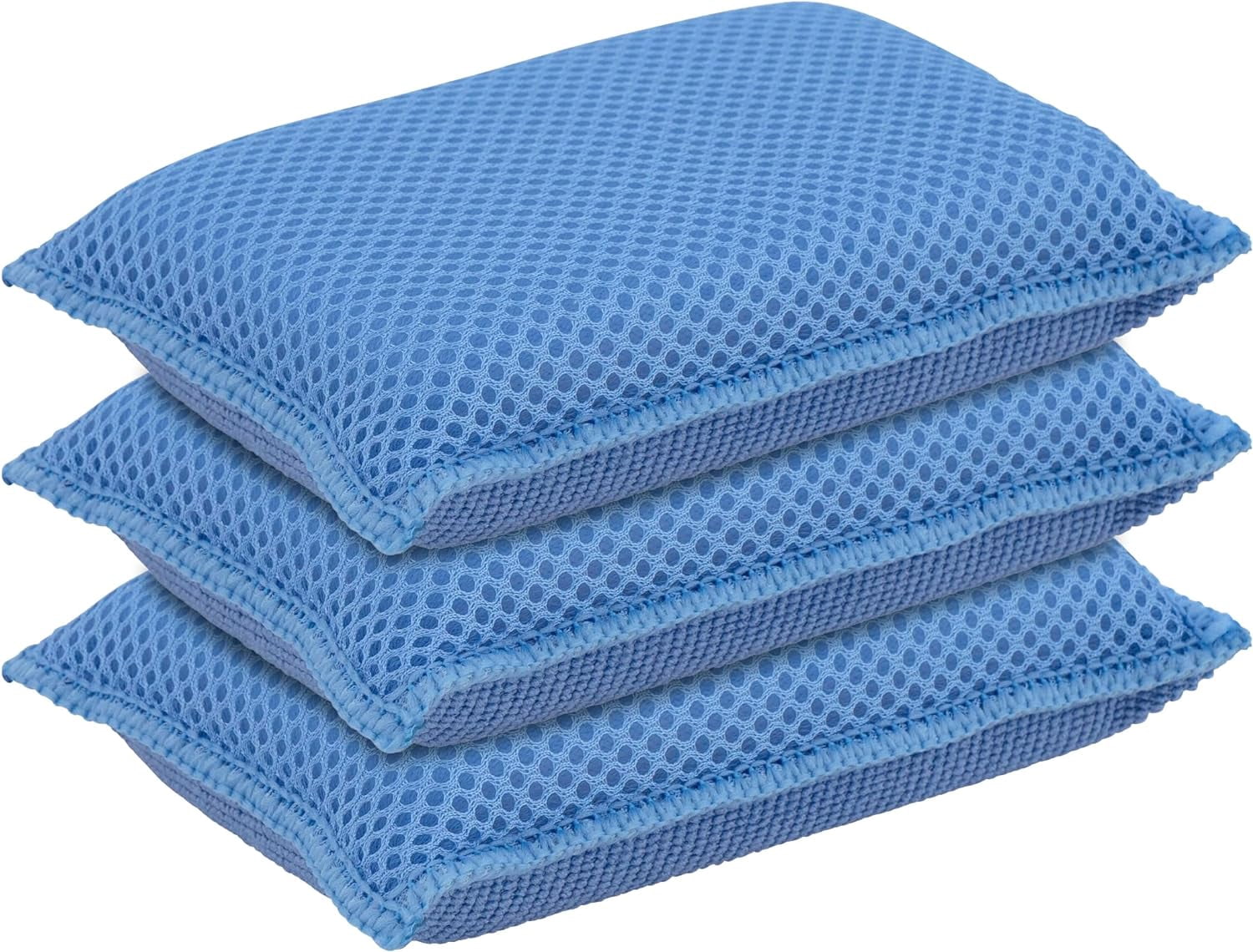 Microfiber Sponges for Dishes Kitchen Sponges Non-Scratch Sponge Dish ...