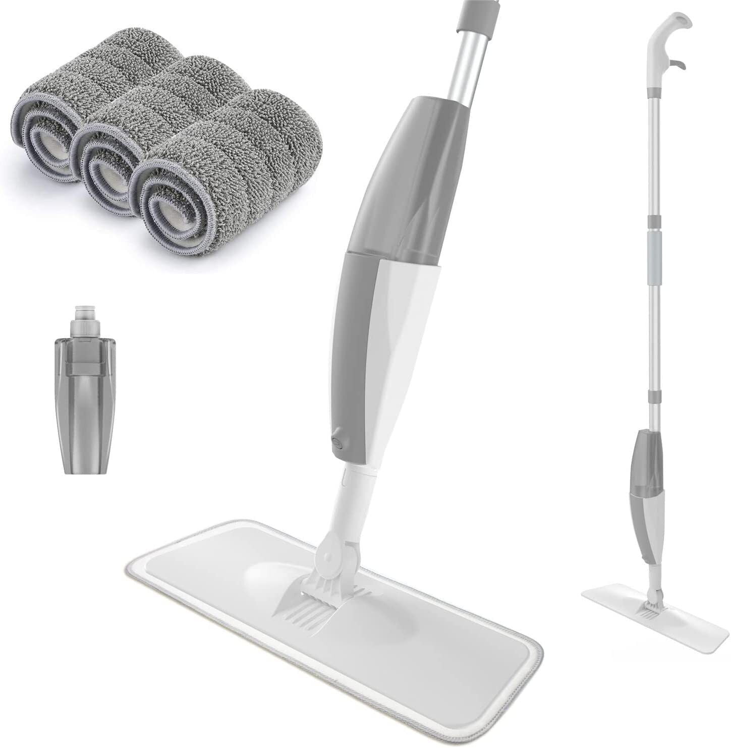 Microfiber Spray Mop for Floor Cleaning - LINKPAL Hardwood Floor Mop ...