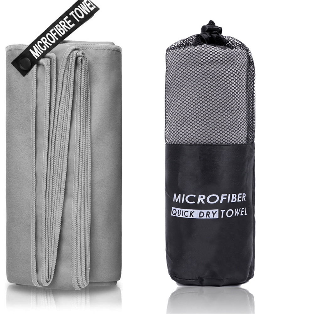 Microfiber Towels for Travel Sport Fast Drying Super Absorbent Bath ...