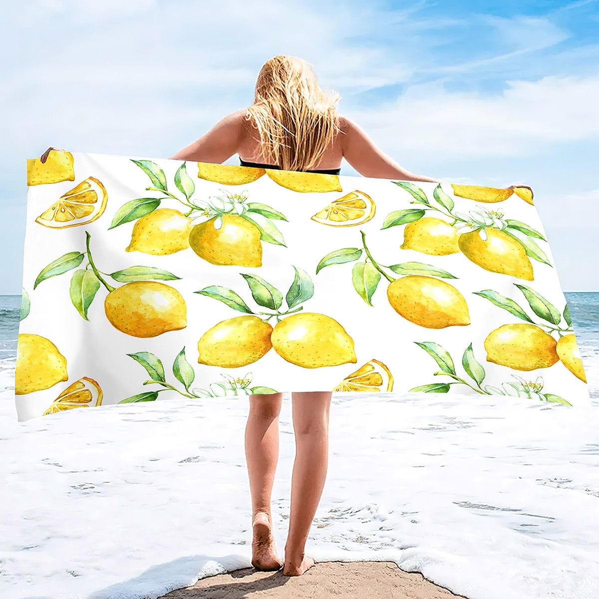 Microfiber Ultra Soft Super Water Absorbent Pool and Swim Towels Quick Dry Towel Blanket Sand ...