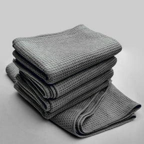 Microfiber Waffle Weave Car Drying Towels for Efficient Cleaning