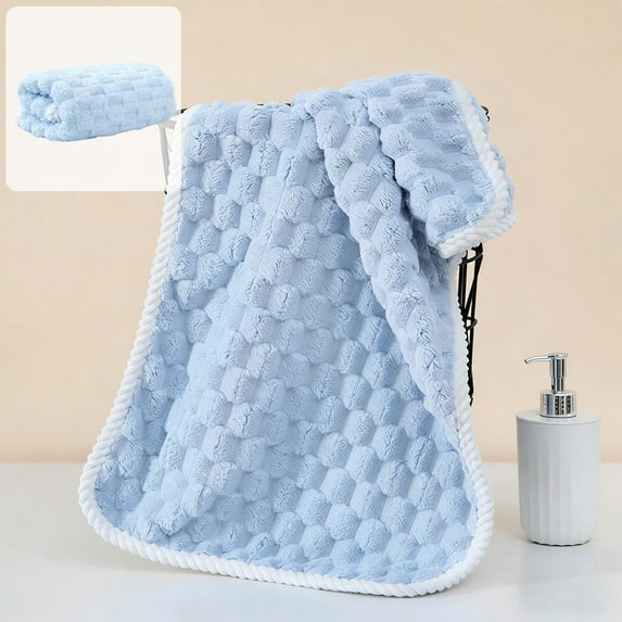 Microfiber Washcloths, Highly Absorbent and Soft Face Towel, Multi ...