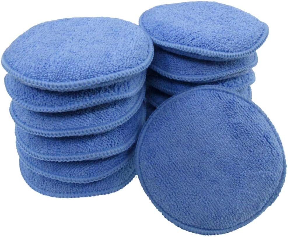 Microfiber Wax Applicator Foam Sponge, Durable Eco-Friendly Soft ...