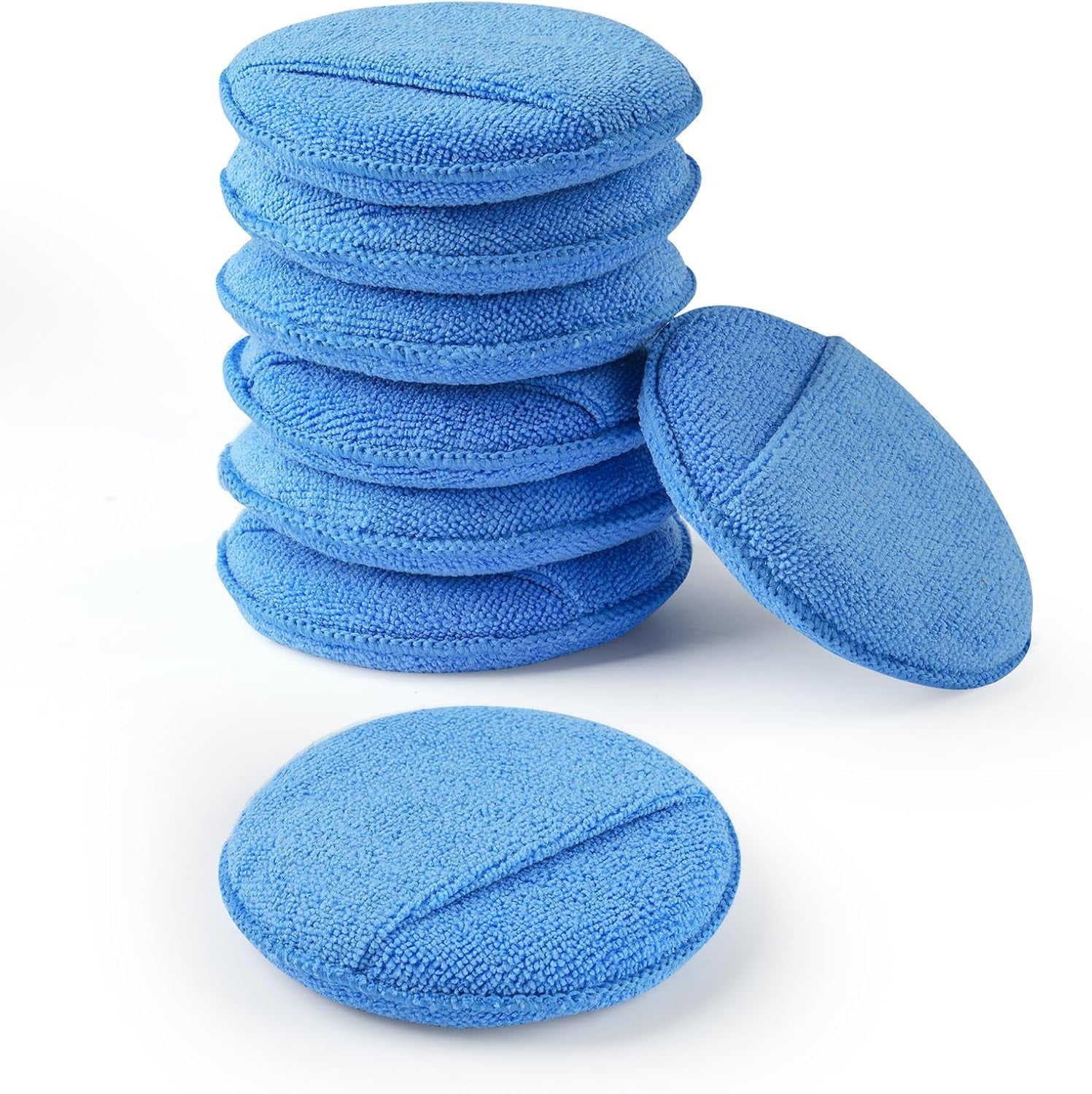 Microfiber Wax Applicator Pads, Car Wax Applicator, Buffing & Detail ...
