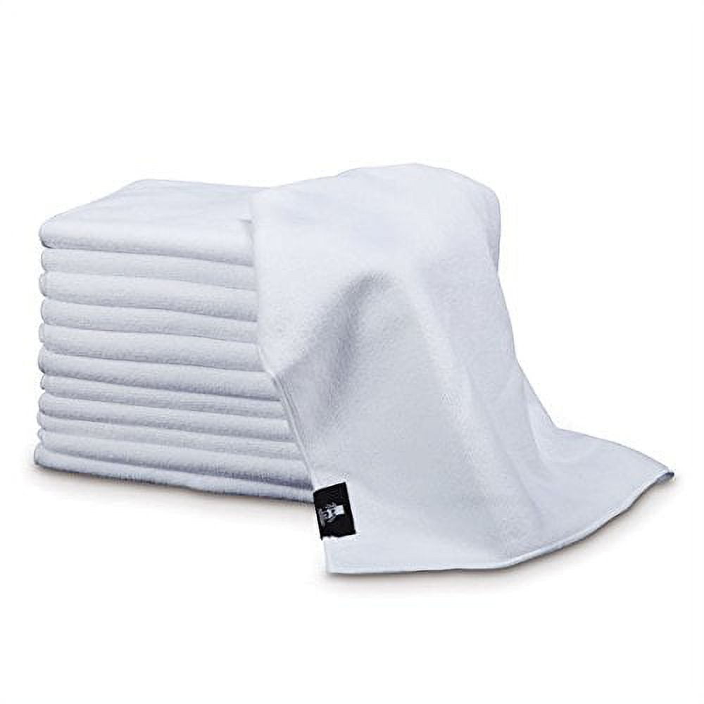 Microfiber White Absorbent Grooming Towel Bulk Lot Packs Choose Size ...