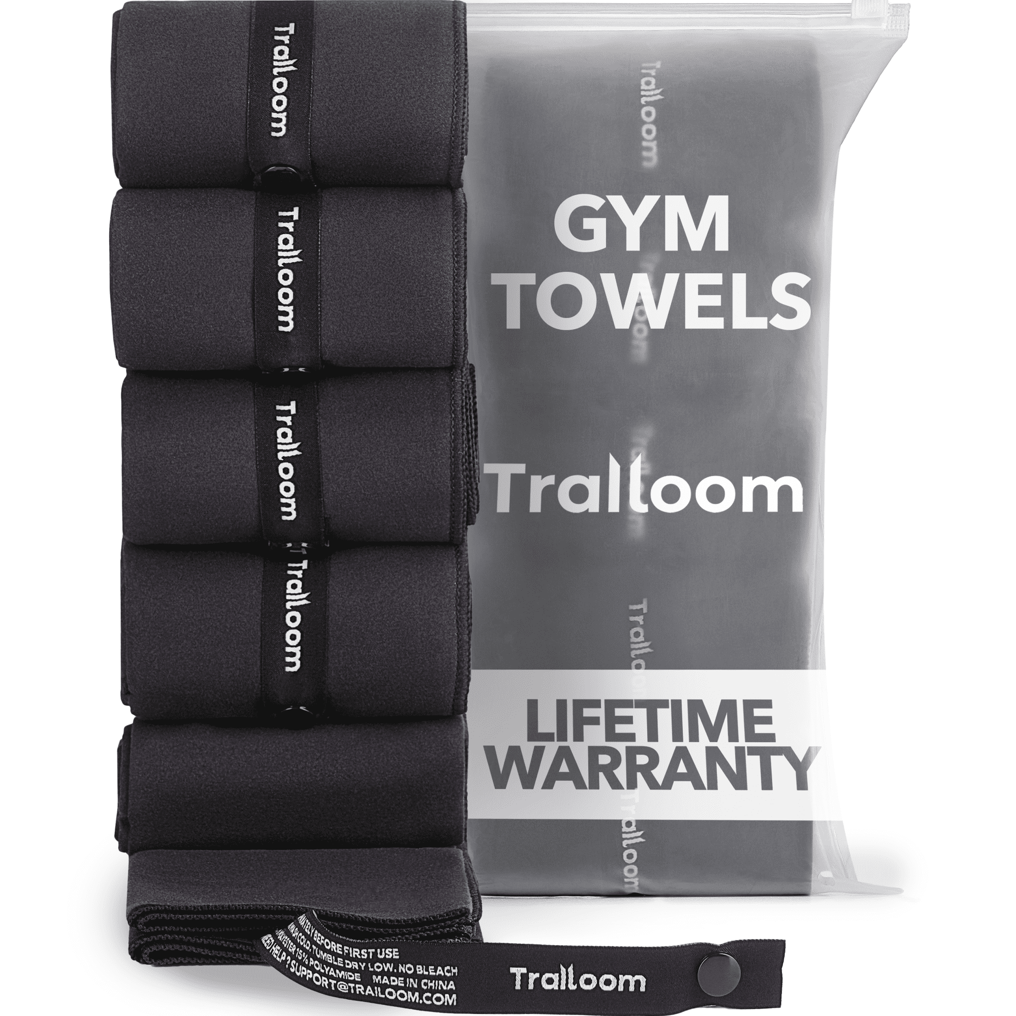 Microfiber Workout Towels - Quick Dry, Highly Absorbing, Odor-Free, for ...