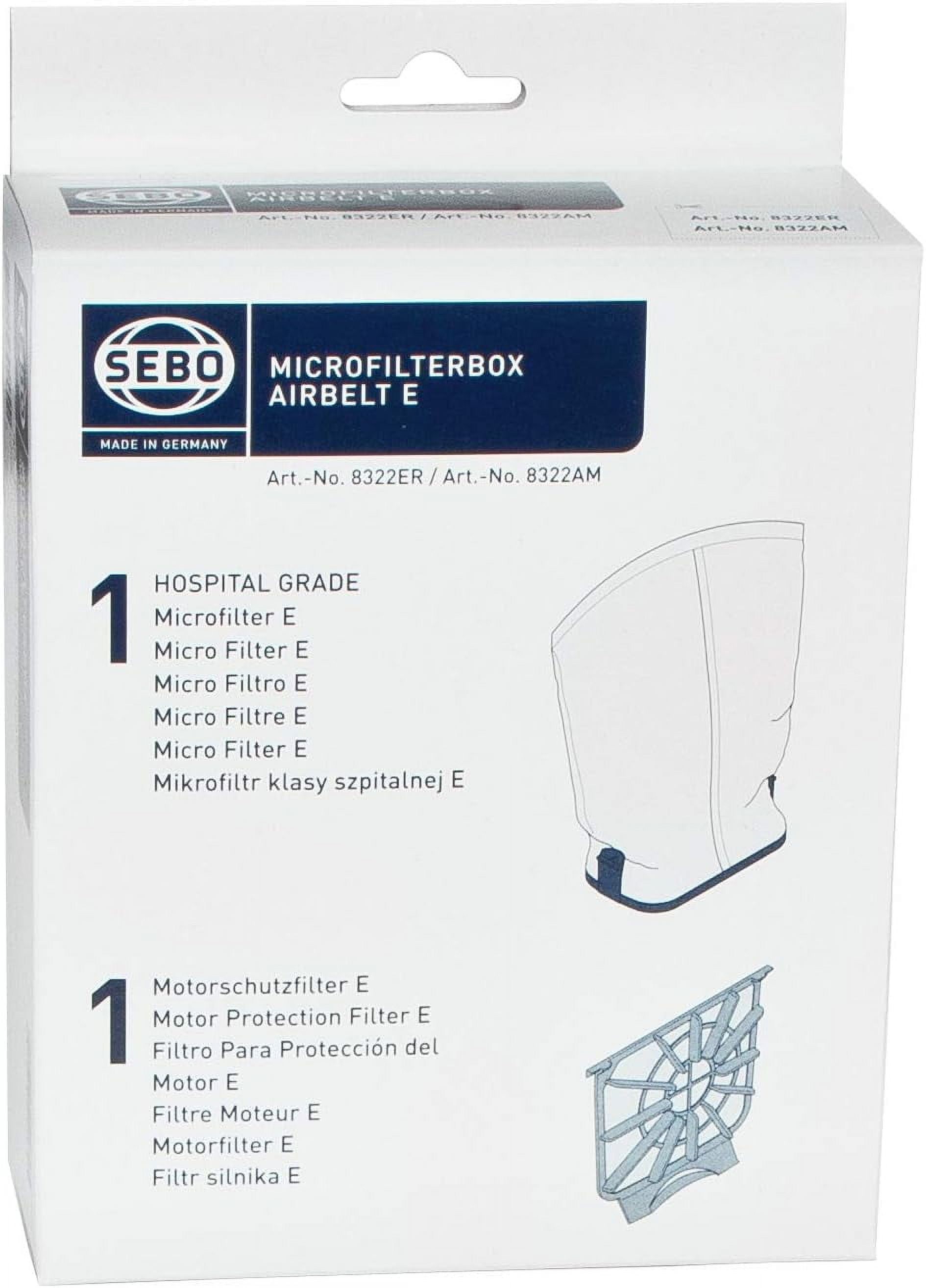 SEBO 8322ER Filter Box, Plastic - Walmart.com