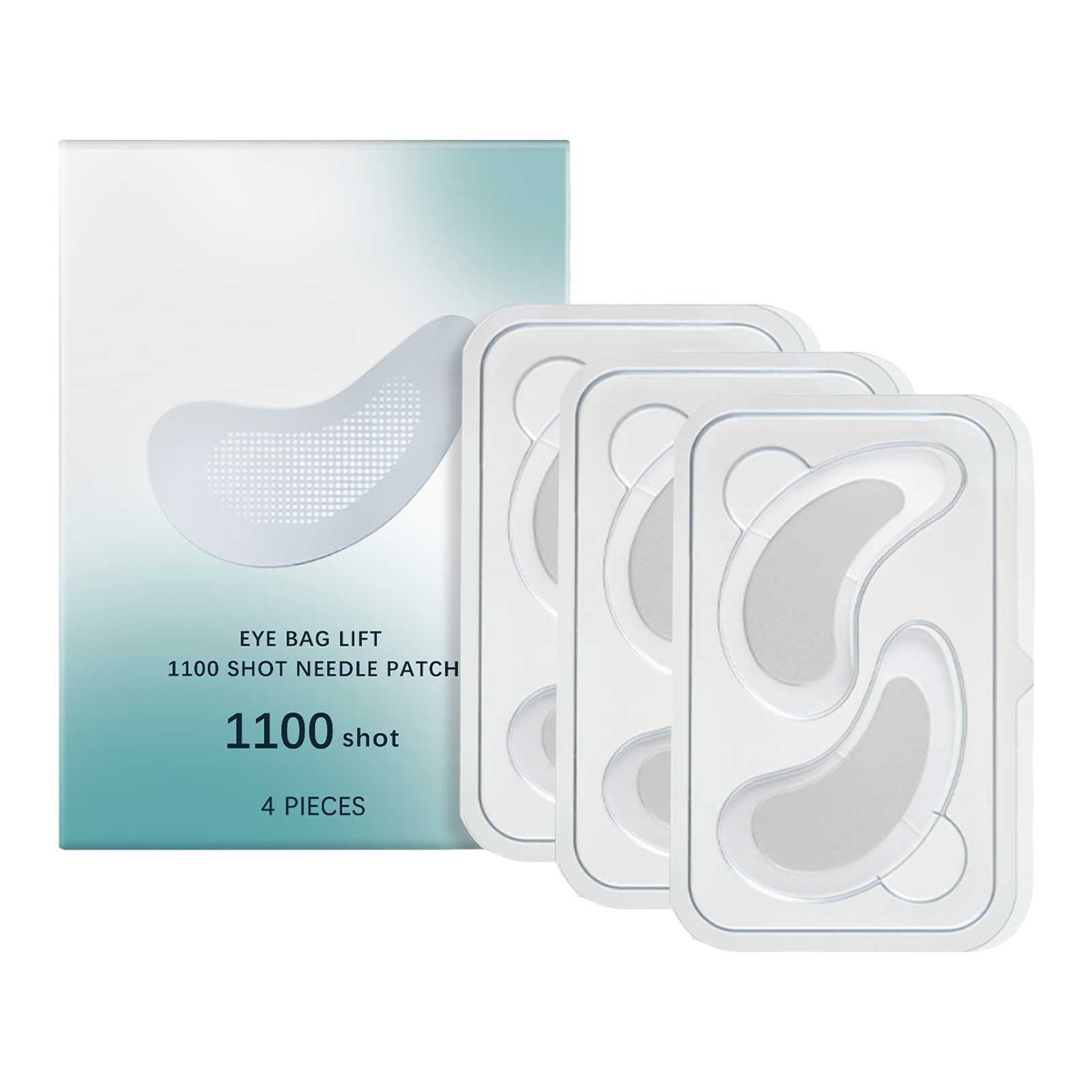 Microglow Eye Patches, 6 Pairs Hyaluronic Patches for Under Eyes Bags ...