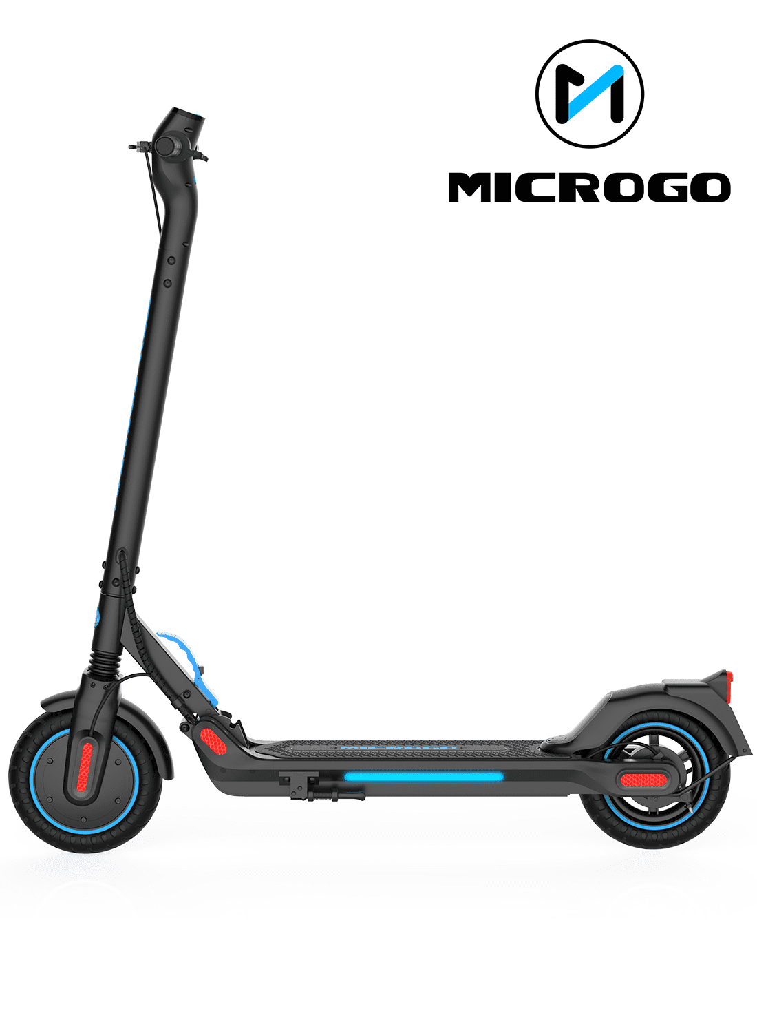 Microgo M5 Plus Electric Scooter for Adults, 500W Motor 10 Inch Tire, Long Range 19 MPH Top ...