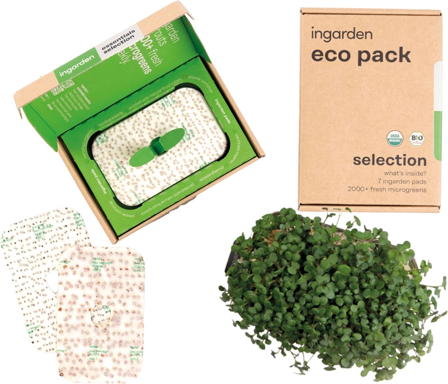 Microgreen Superfood Radish Seed Pads - Nutrient Dense | USDA-Certified ...