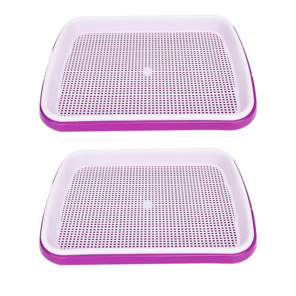 Microgreens Growing Trays,2pcs Double Layer Hydroponics Flower Plant ...