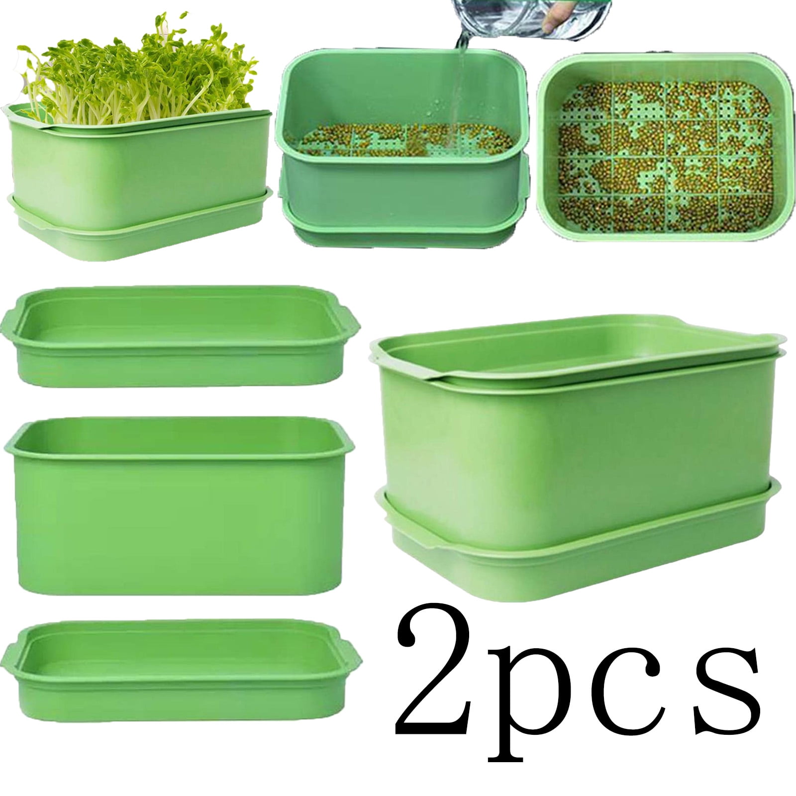 Microgreens Growing Trays,Sprouting Tray,Microgreen Tray,Sprouting ...