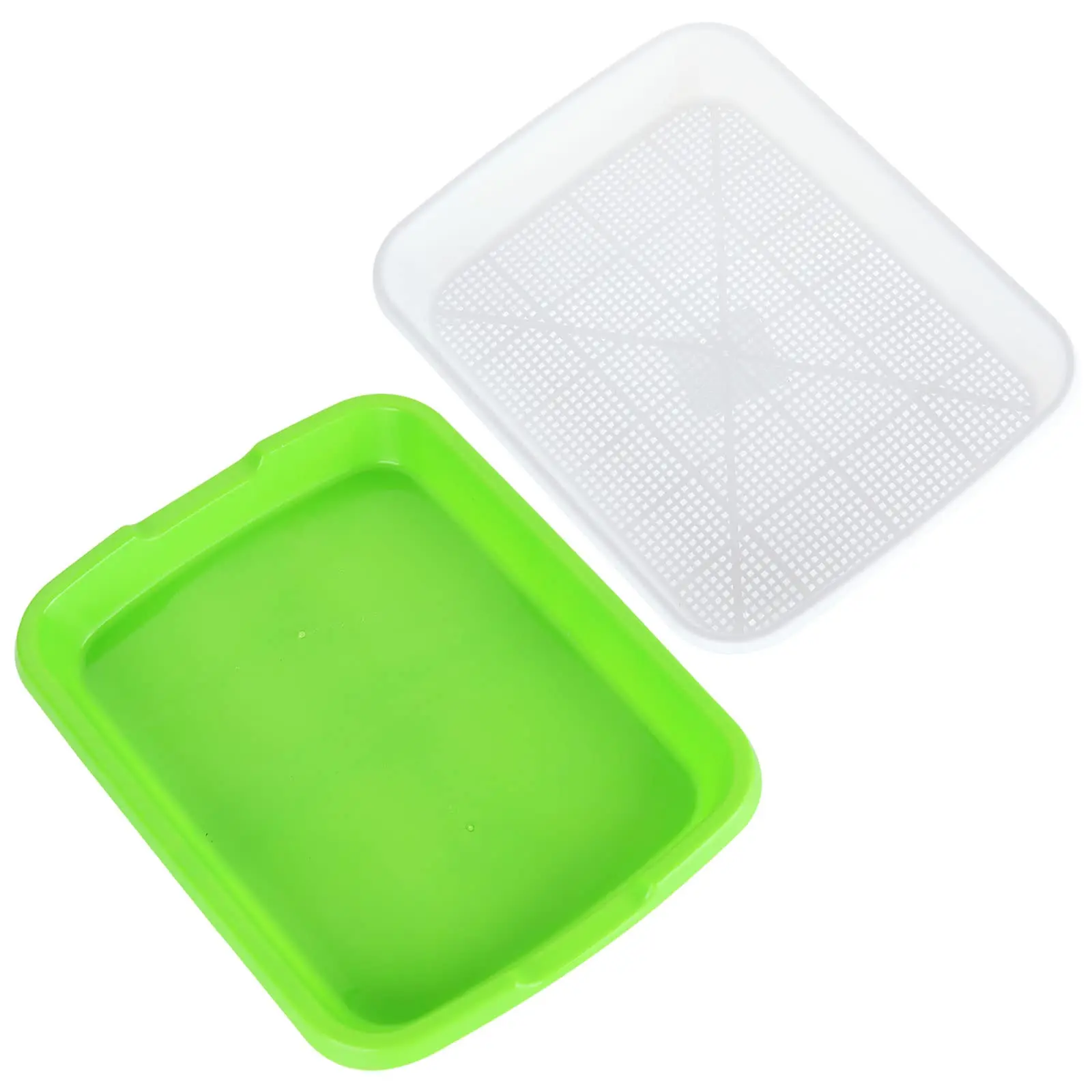 Microgreens Sprouter Tray Hydroponic / Sprouting Tray For Sprout ...