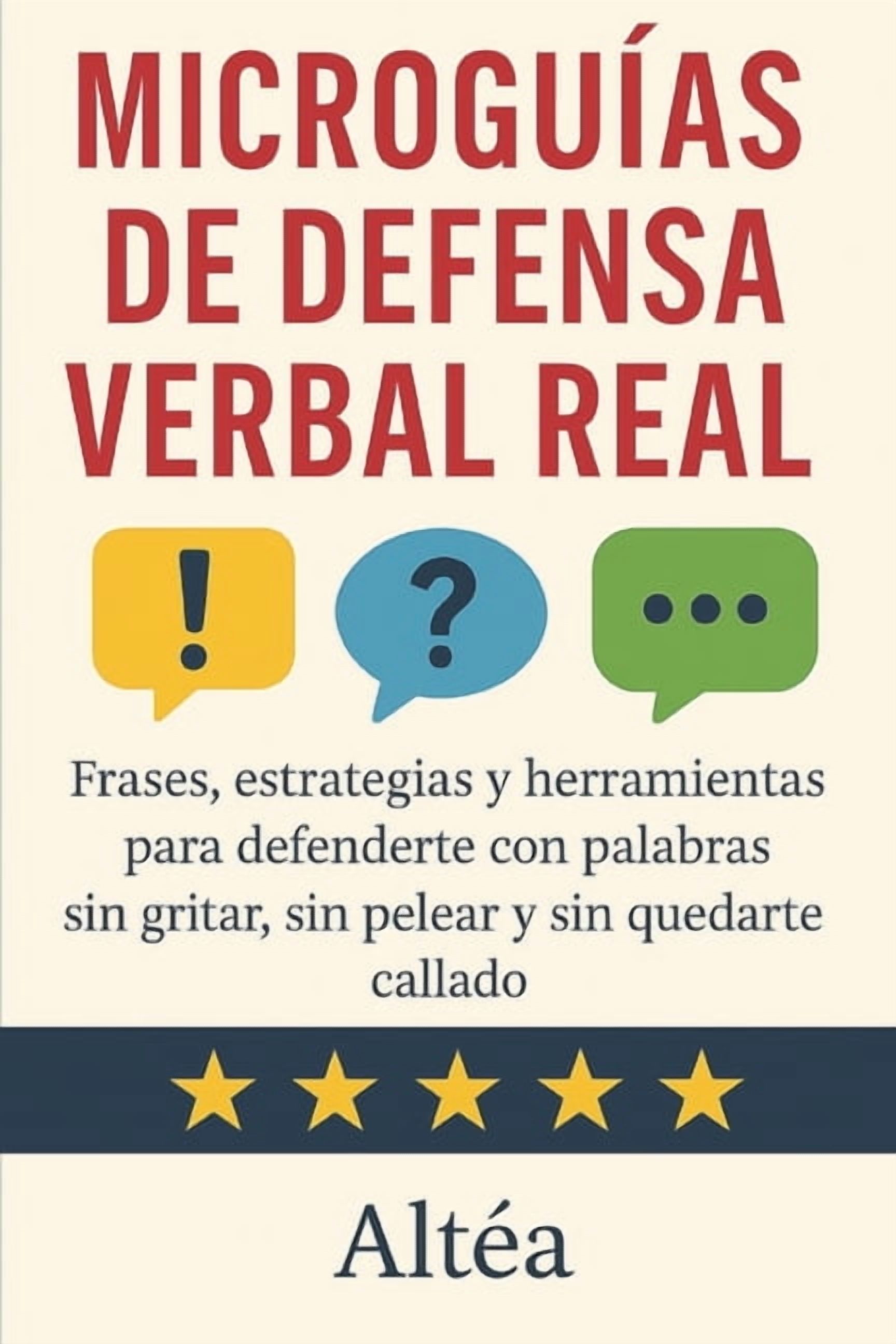 MicroguÃ­as de Defensa Verbal Real: Frases, estrategias y herramientas ...