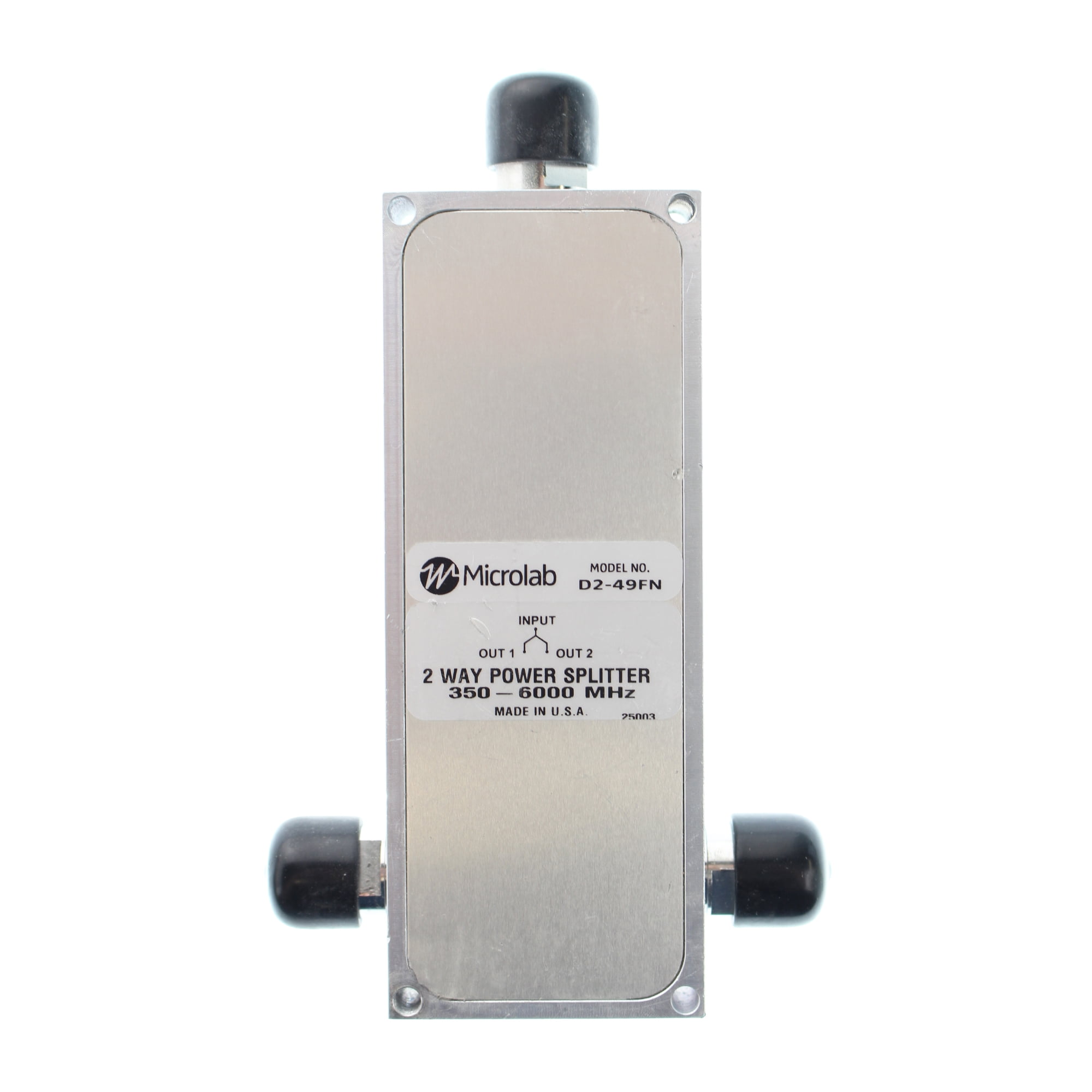 Microlab D2-49FN RF Coaxial Wilkinson Power Divider / Splitter, 2-Way - Walmart.com