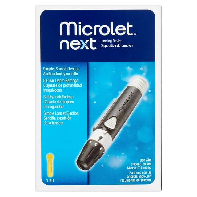 Microlet NEXT Lancing Device, 1 Kit - Walmart.com