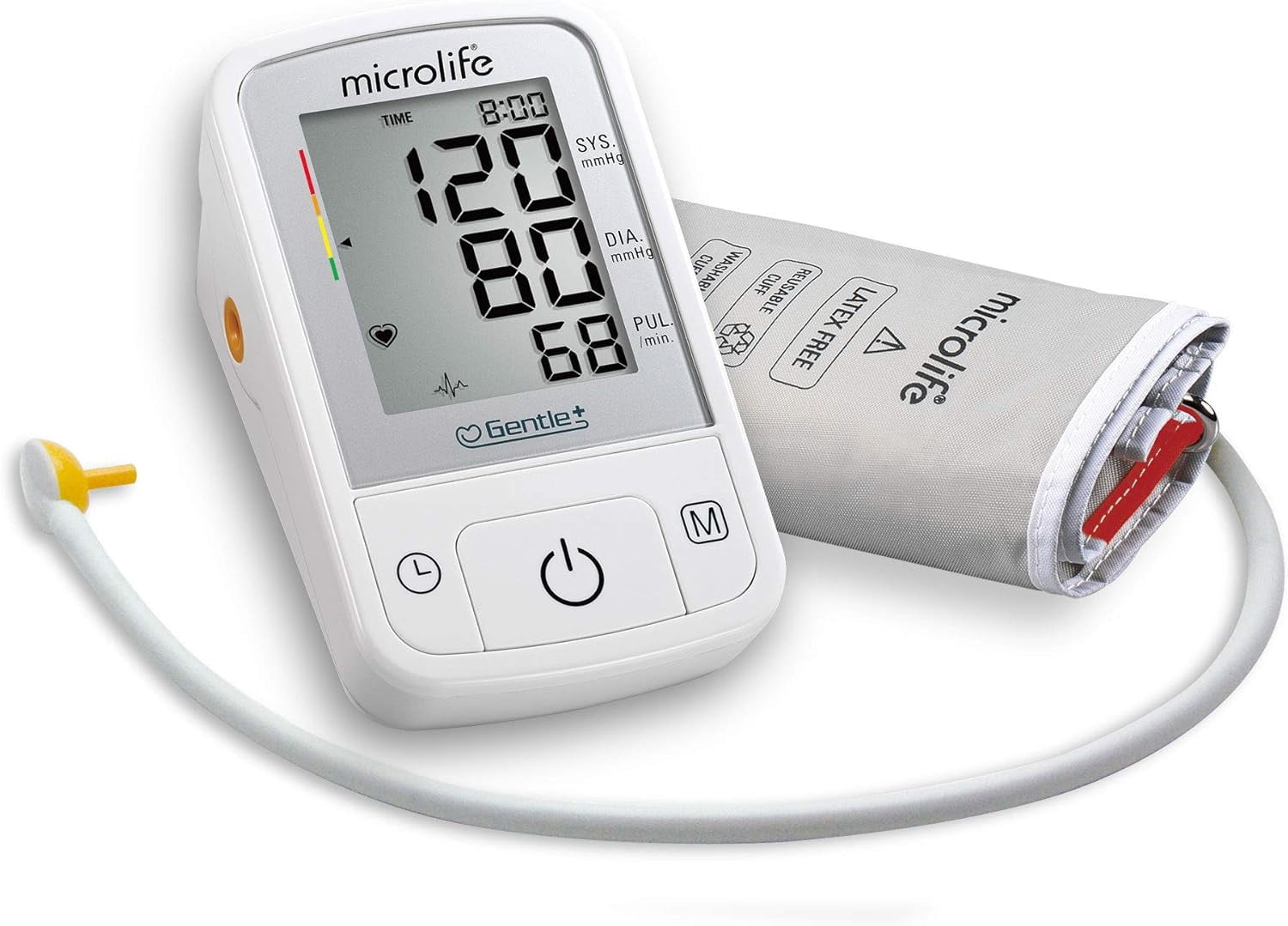 Microlife BPM2 Digital Blood Pressure Monitor, Wide-Range Upper Arm Cuff, Stores 60 Readings ...