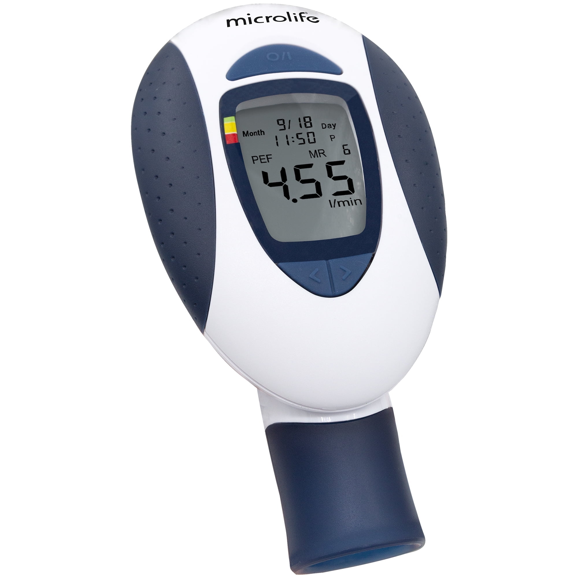 Microlife Digital Peak Flow Meter PEF / FEV1 / Early Asthma Attack Detection - Walmart.com