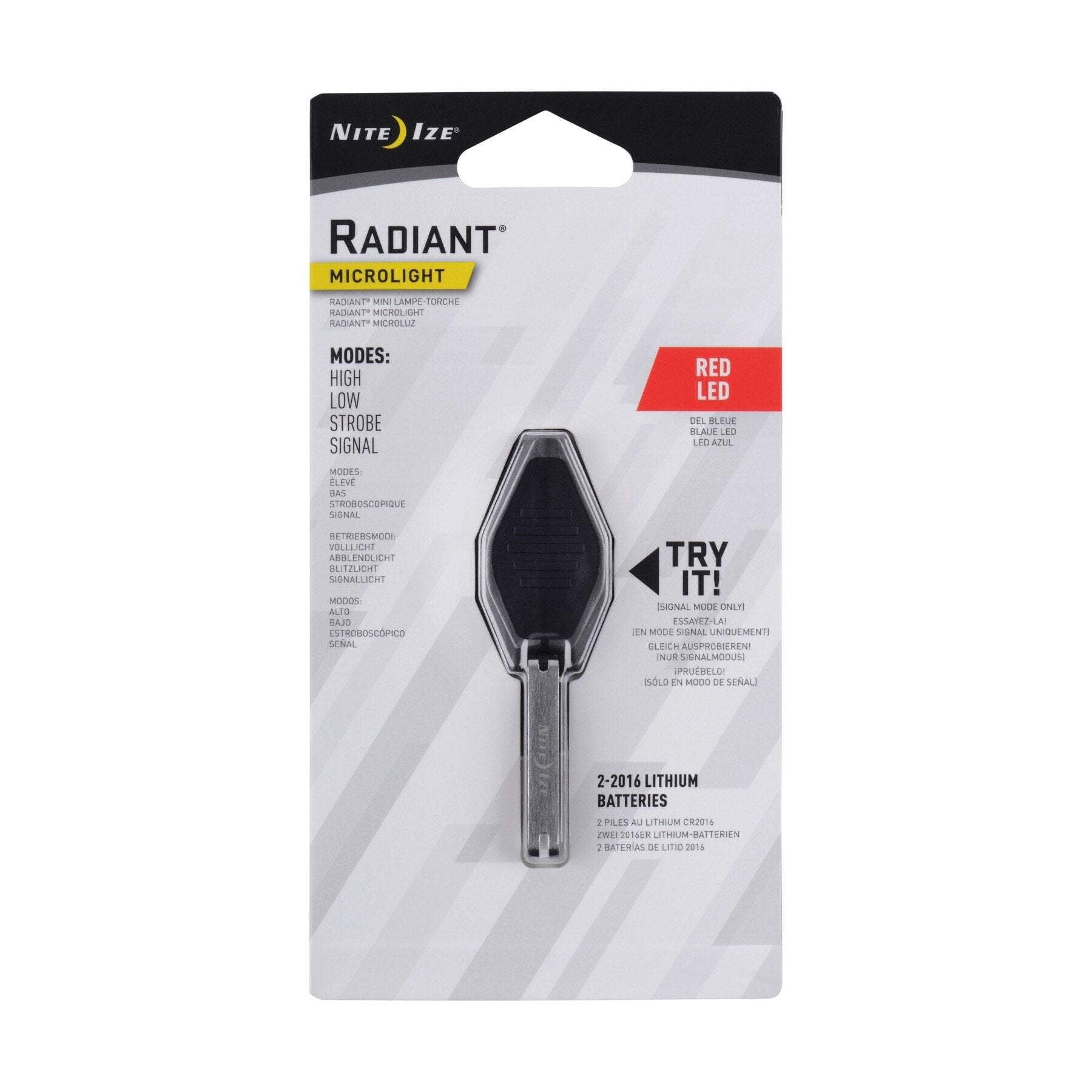 Microlight BB-R Keychain Light - Walmart.com