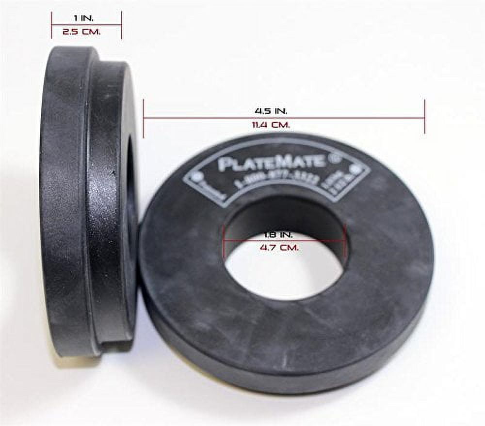 Microload Pair 2 1/2 lb. Magnetic Donut Weights - Walmart.com