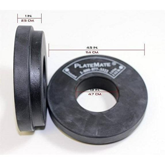 Microload Pair 2 1/2 lb. Magnetic Donut Weights - Walmart.com