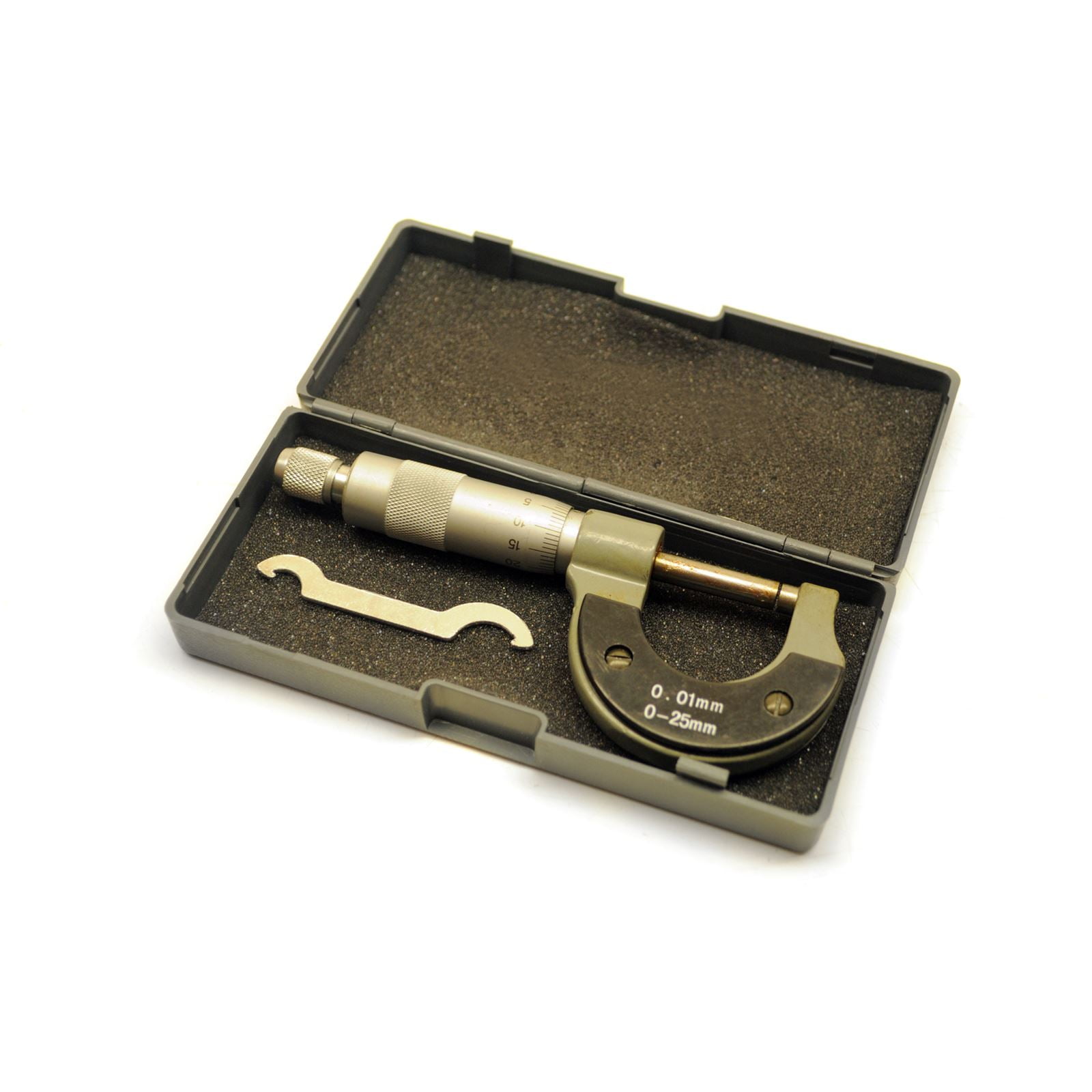 Micrometer 0 - 25mm External Engineers Micro Analogue Measure Gauge ...